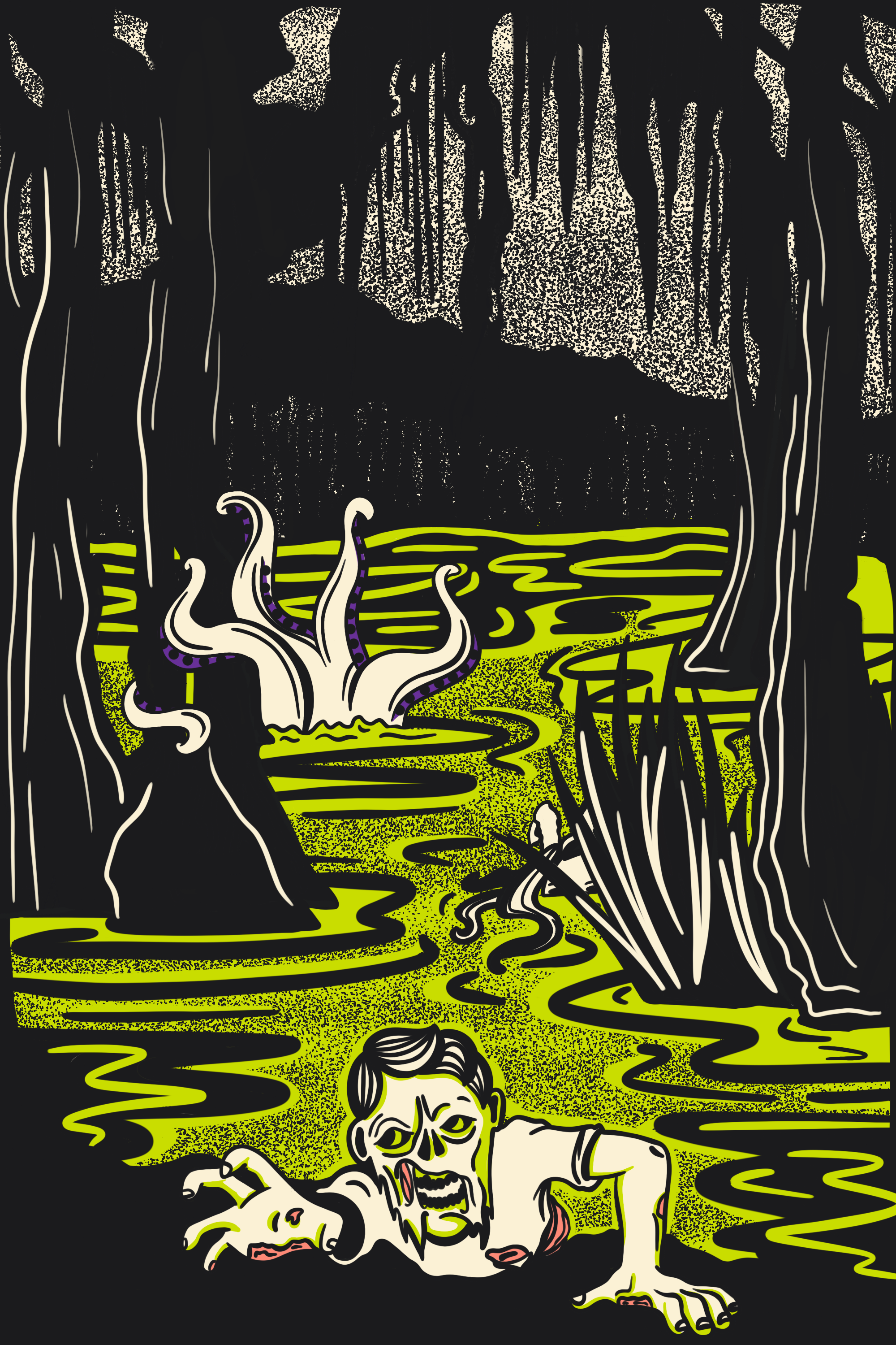 Swamp Thing Print – Black Lagoon Shop